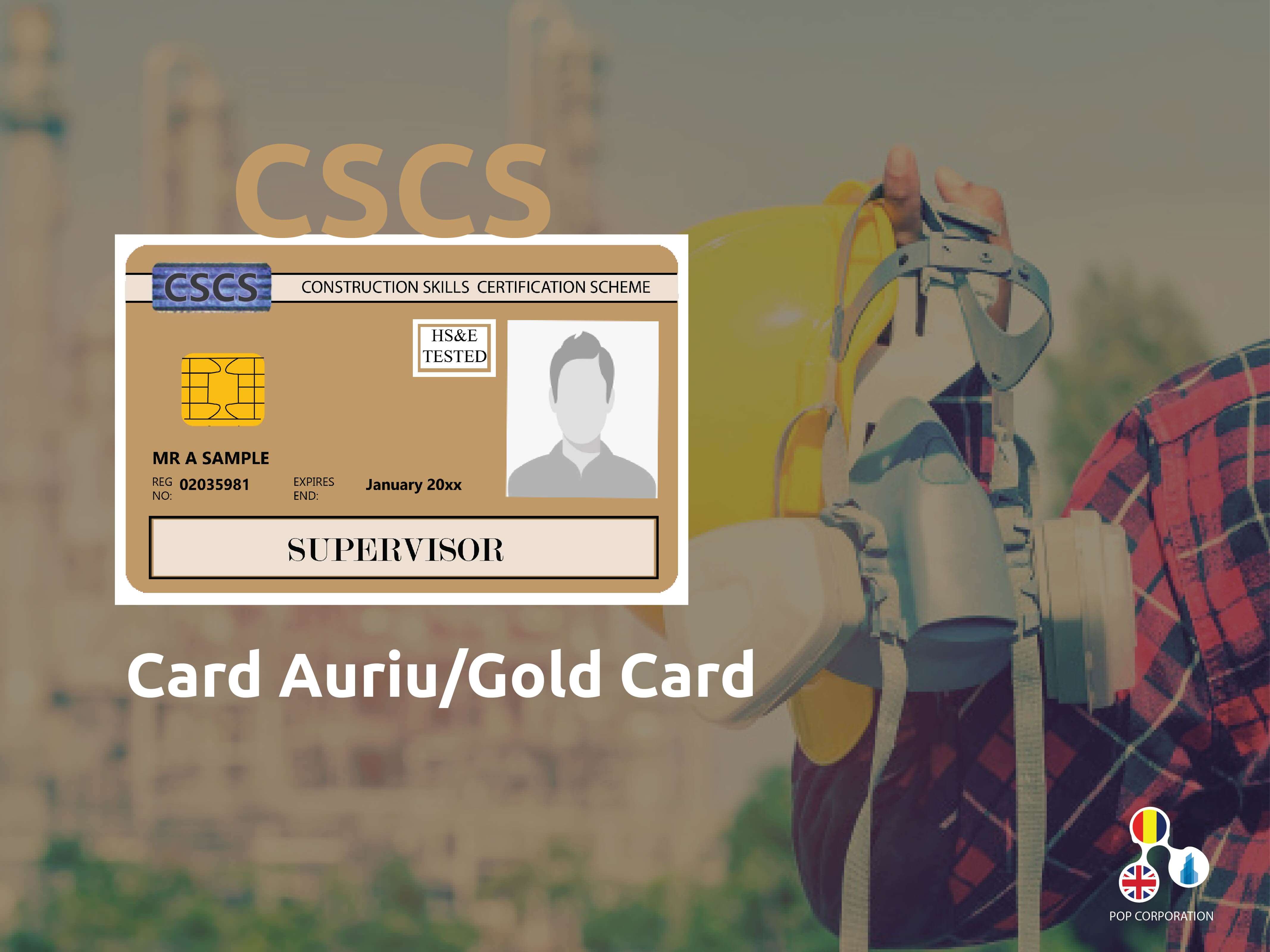 Cel Mai Rapid Mod de a Obține un Card Auriu CSCS și Ce Este Acesta